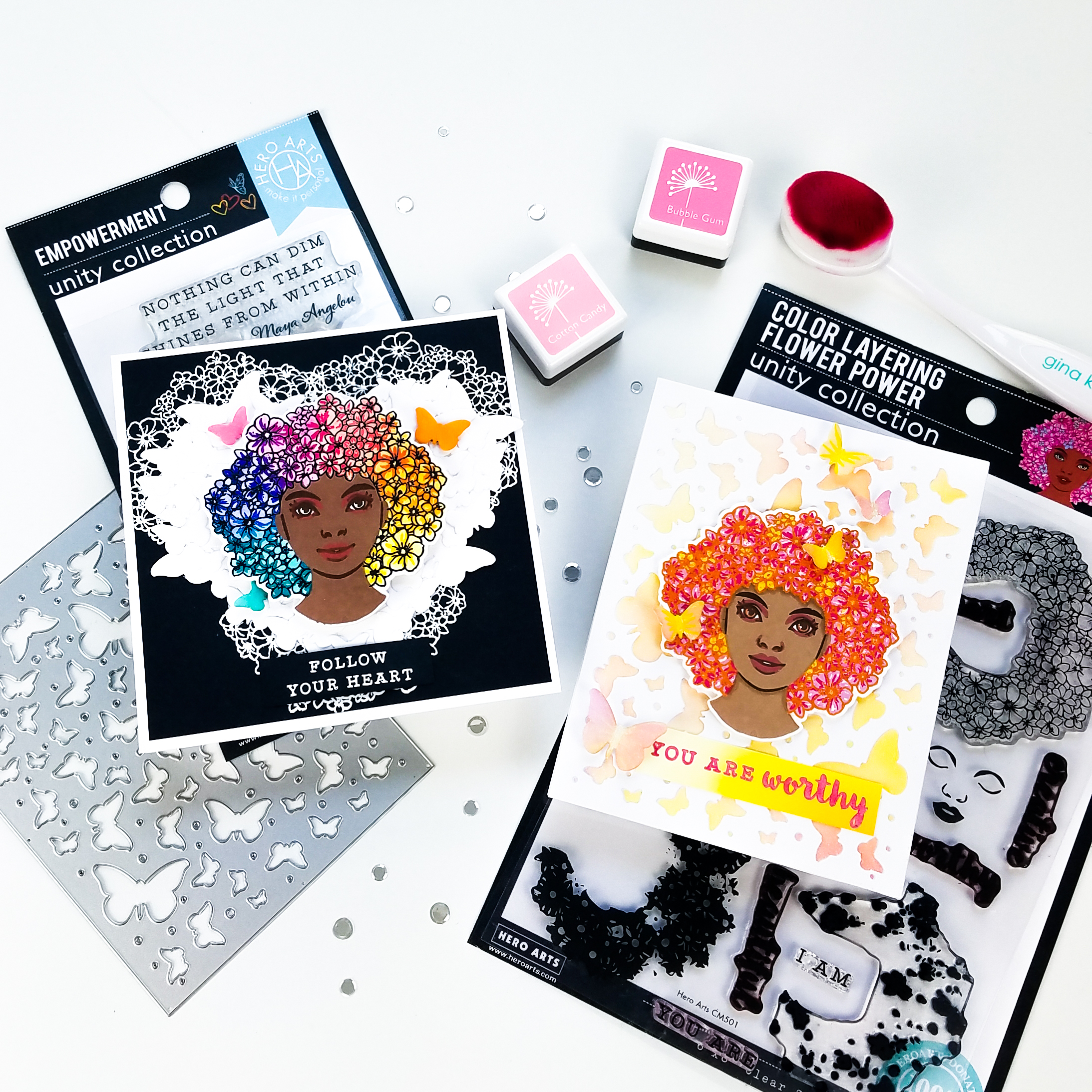 July’s Featured Artist – Hero Arts – ink.therapy.designs