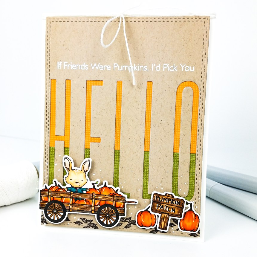 Countdown Day 5: Hello Pumpkin – MFT Stamps – ink.therapy.designs