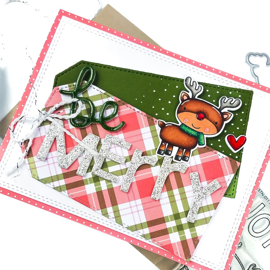 Countdown Day 2: Be Merry – MFT Stamps – ink.therapy.designs