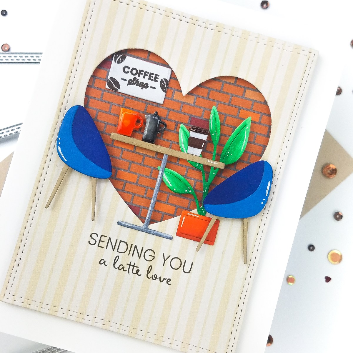 Countdown Day 1: Coffee Shop Card Kit – MFT Stamps – ink.therapy.designs
