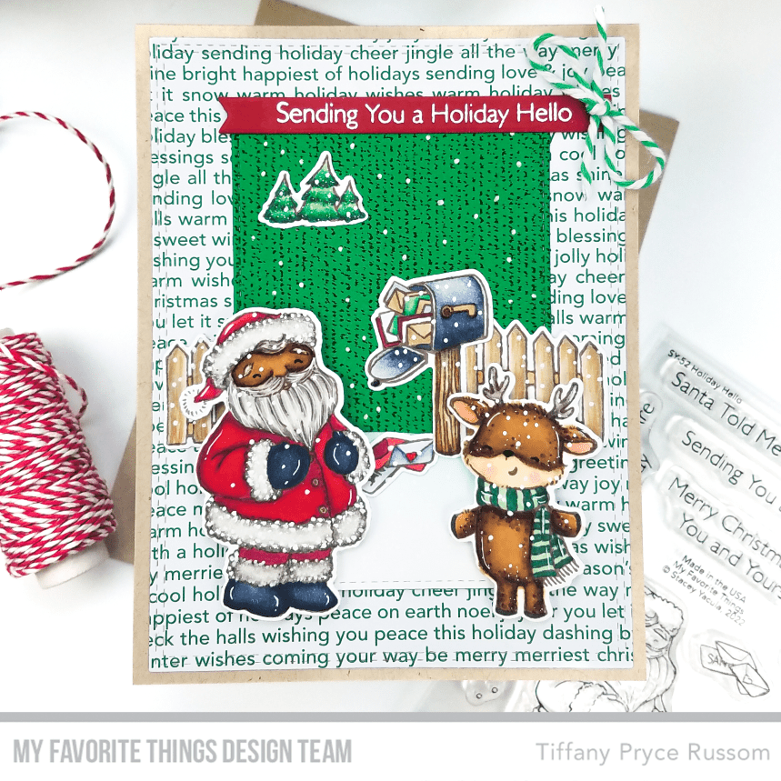 Countdown Day 5: Holiday Hello – MFT Stamps – ink.therapy.designs