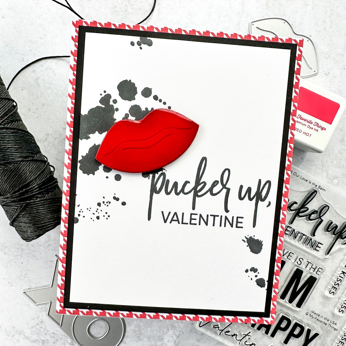 Countdown Day 3: Pucker Up – MFT Stamps – ink.therapy.designs