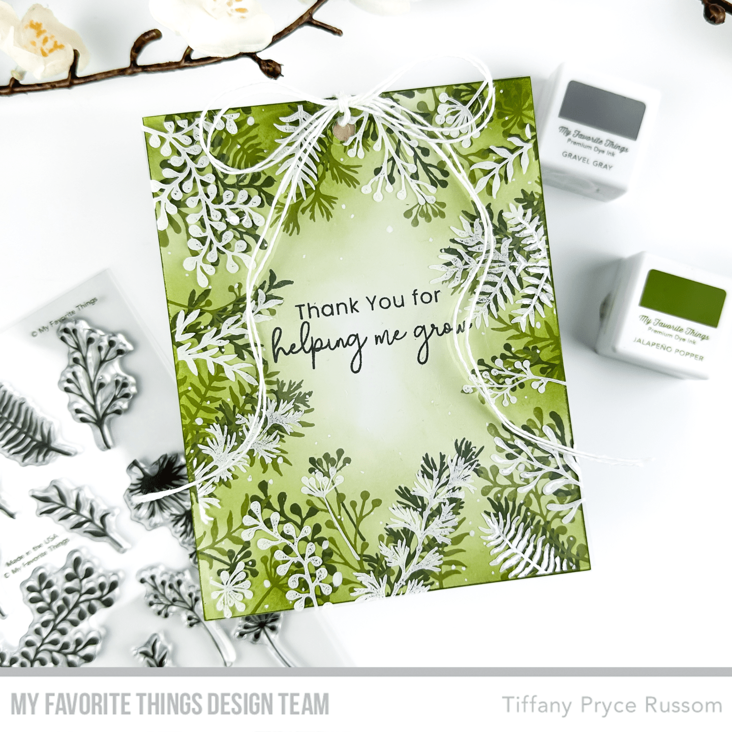 Countdown Day 3: Thank You – MFT Stamps – ink.therapy.designs