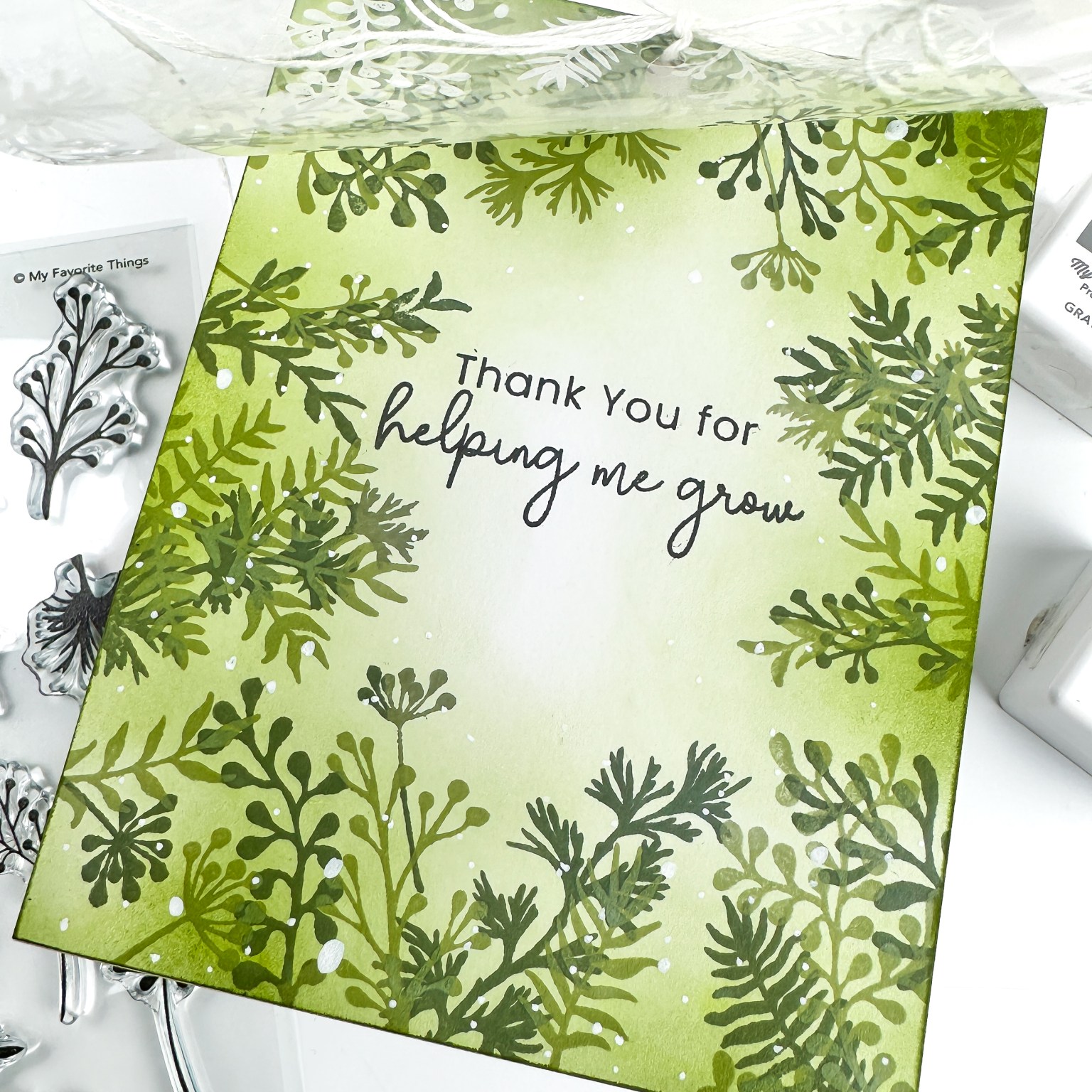Countdown Day 3: Thank You – MFT Stamps – ink.therapy.designs