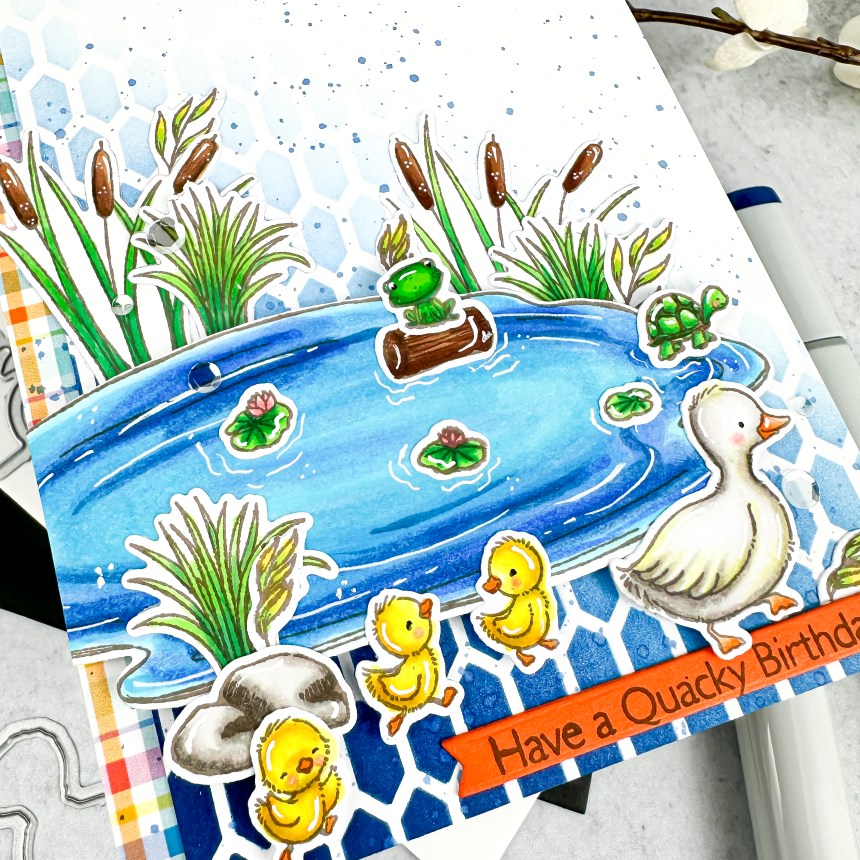 Countdown Day 1: Quacky Birthday- MFT Stamps – ink.therapy.designs