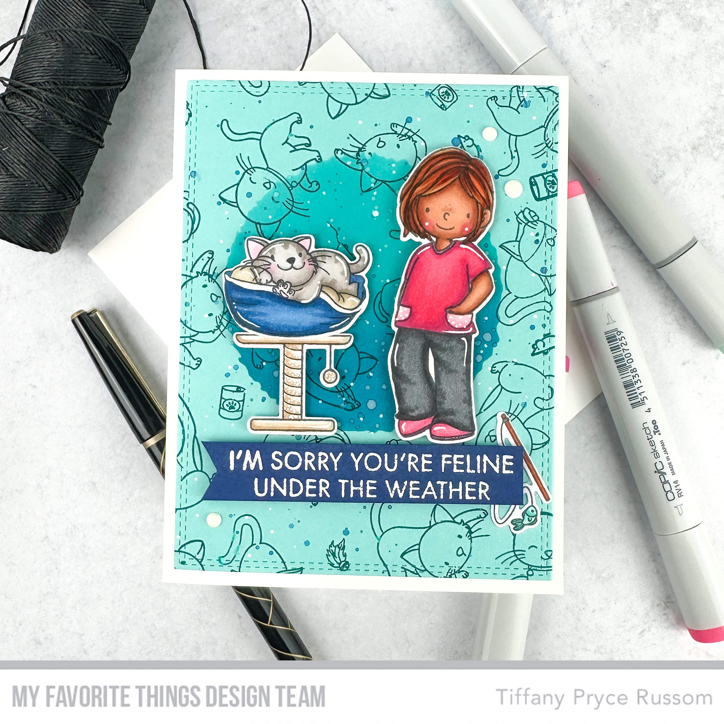 Release Spotlight: Feline Fun – MFT Stamps – ink.therapy.designs