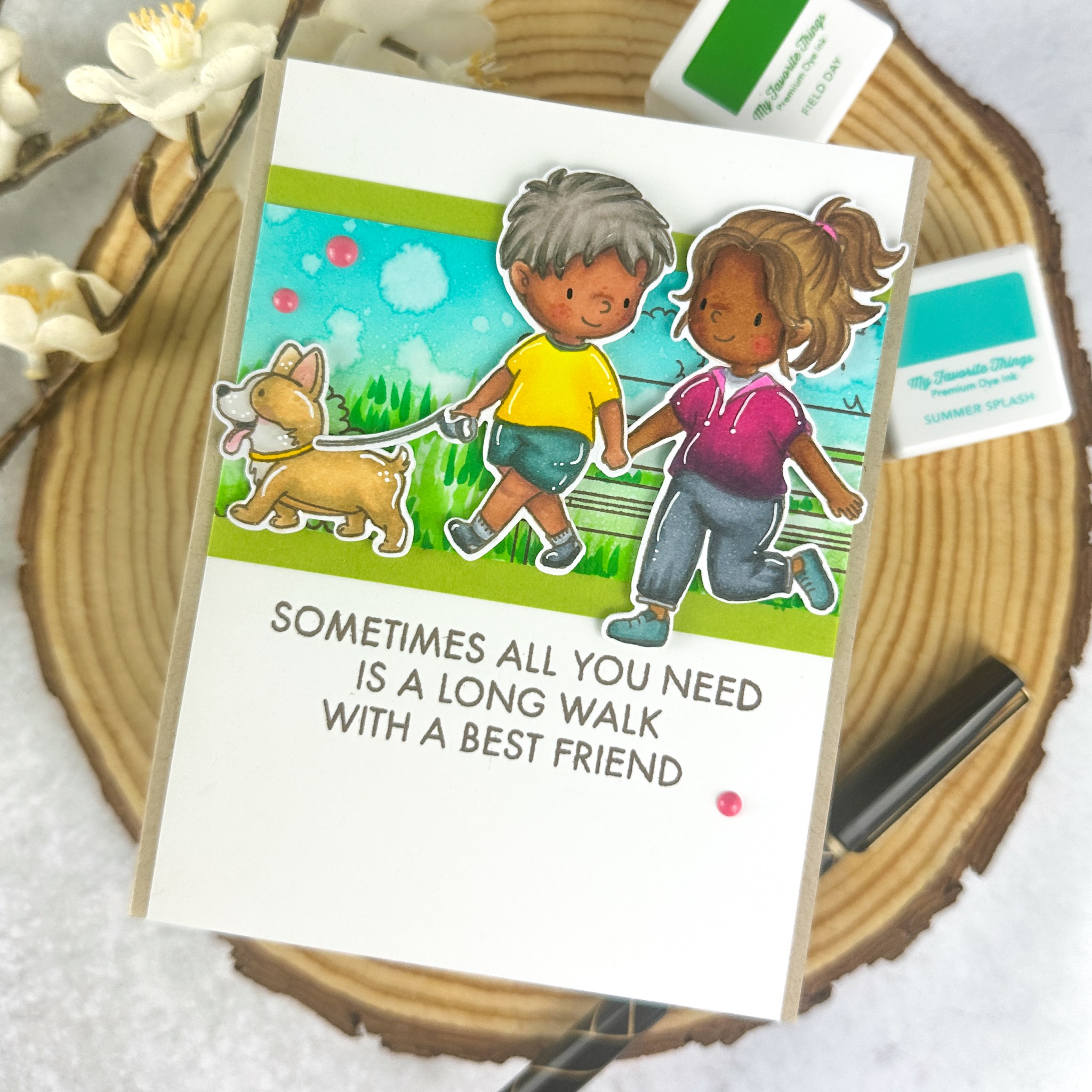 Best Friend – MFT Stamps – ink.therapy.designs