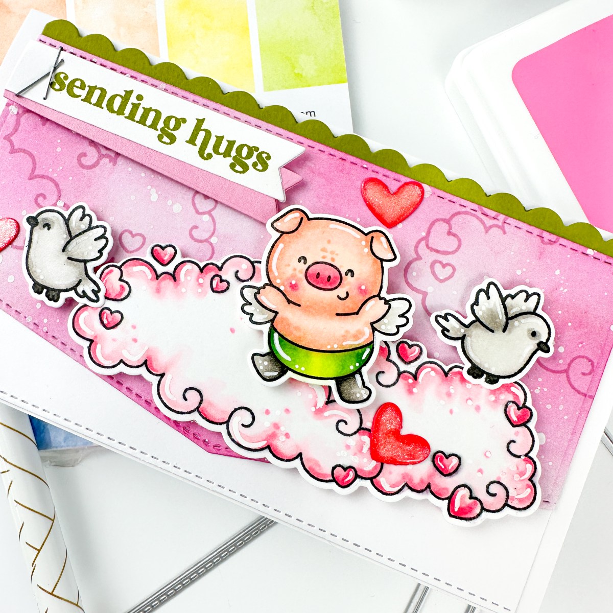 Vault Release: Sending Hugs – MFT Stamps – ink.therapy.designs